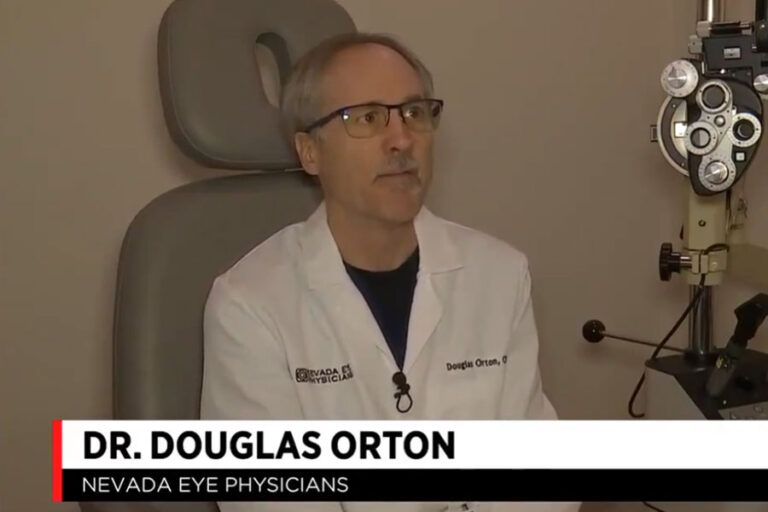 Dr Douglas Orton from Nevada Eye Physicians talks to FOX 5 News about ...