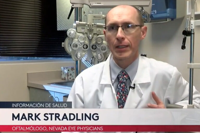 Dr Mark Stradling from Nevada Eye Physicians talks to Univision Nevada ...