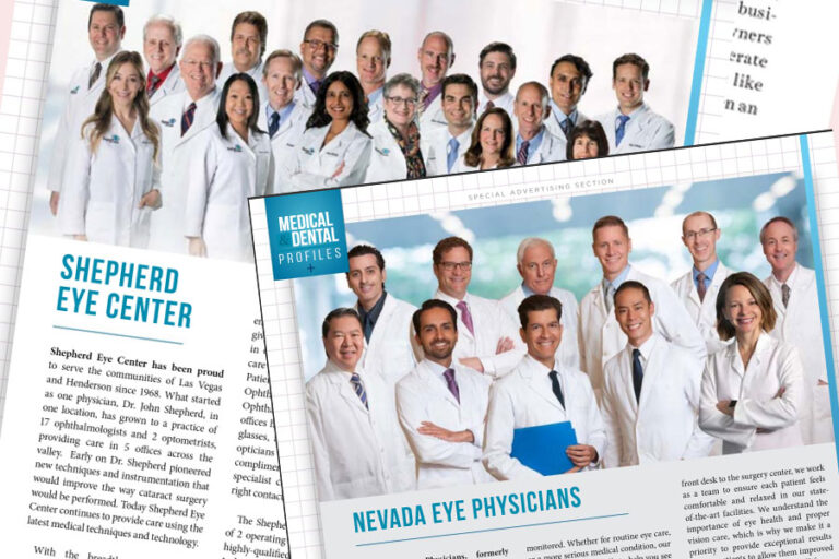 Shepherd Eye Center and Nevada Eye Physicians featured in Desert ...