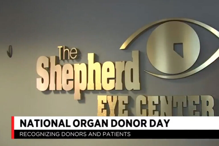 Shepherd Eye Center appears in FOX 5 News about National Organ Donor ...